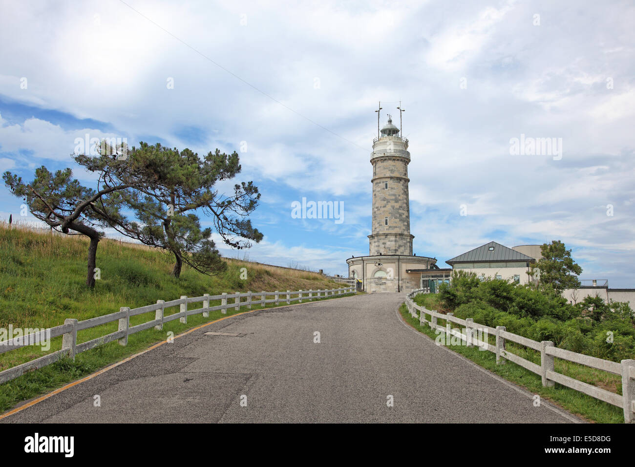 Lighthouse Cabo Mayor Santander Spain High Resolution Stock Photography ...