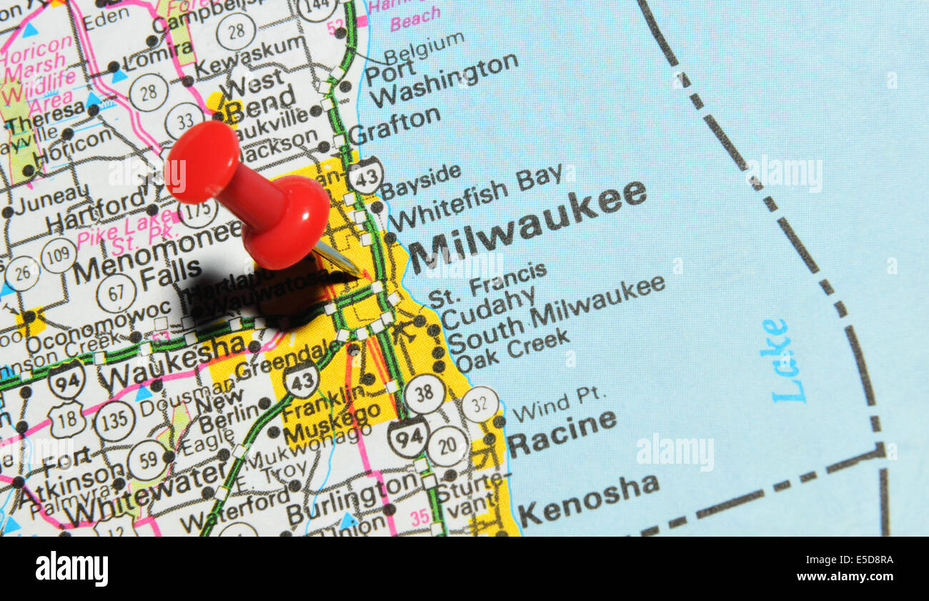 Milwaukee On Us Map Zip Code Map Milwaukee On Us Map Zip Code Map