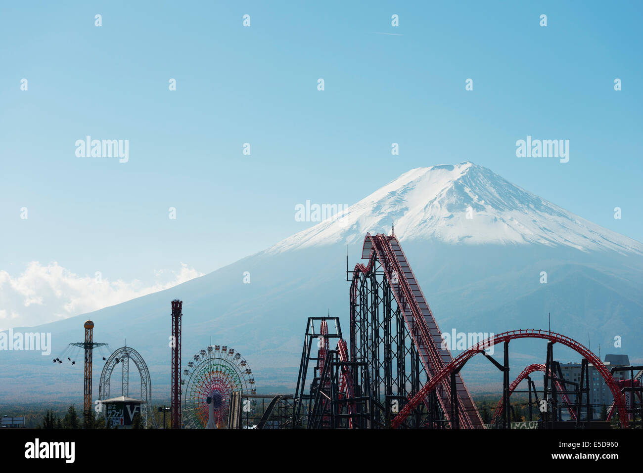 Asia, Japan, Honshu, Mt Fuji 3776m, Unesco World Heritage site ...
