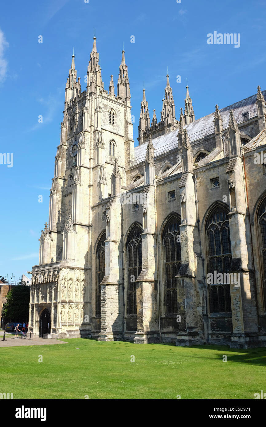 Exterior of Canterbury Cathedral, England, UK Stock Photo - Alamy