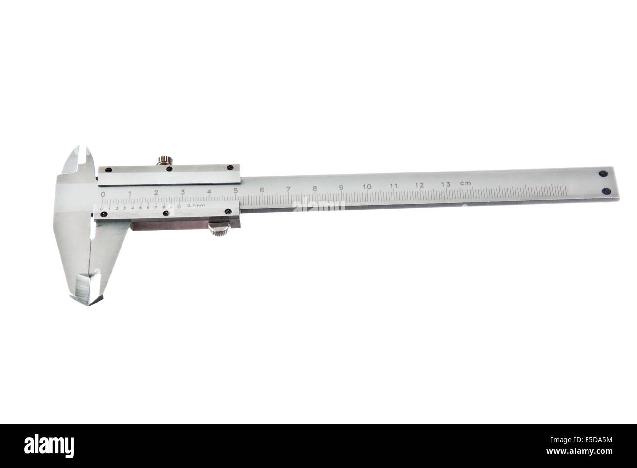 callipers isolated on white background Stock Photo - Alamy