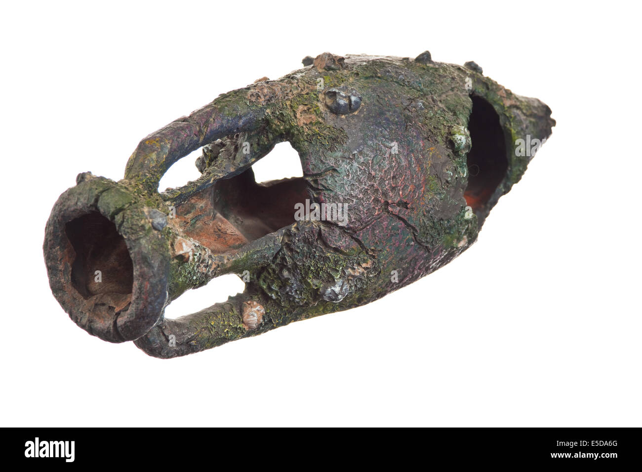 Old clay amphora in Cut Out Stock Images & Pictures - Alamy