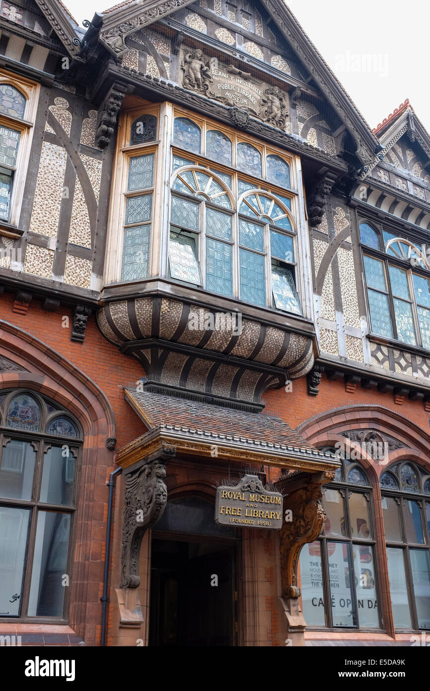 The Beaney Institute Public Library and Museum in Canterbury City ...