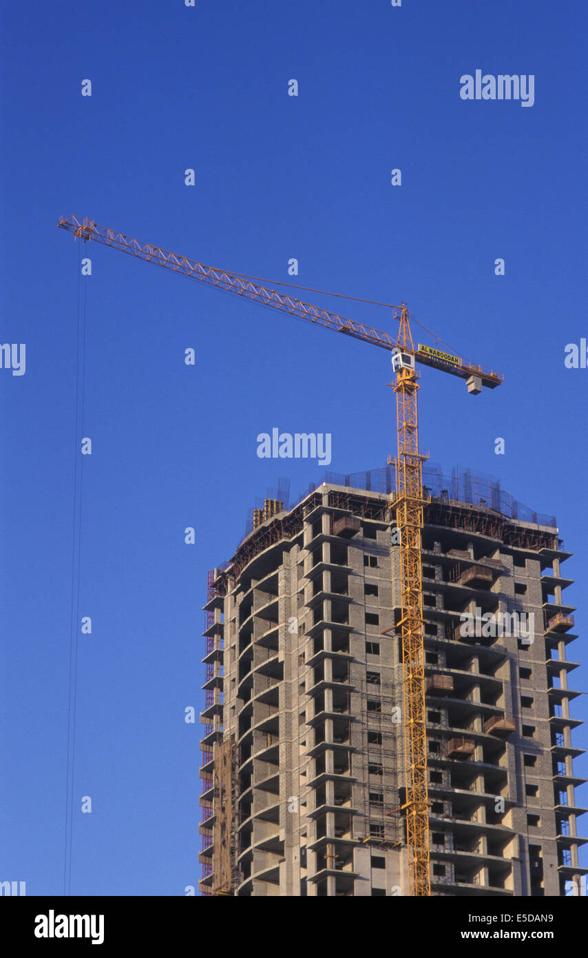 Buildings under construction, Dubai, UAE Stock Photo - Alamy