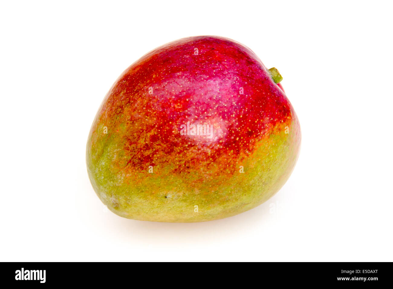 Fresh mango on white background Stock Photo - Alamy
