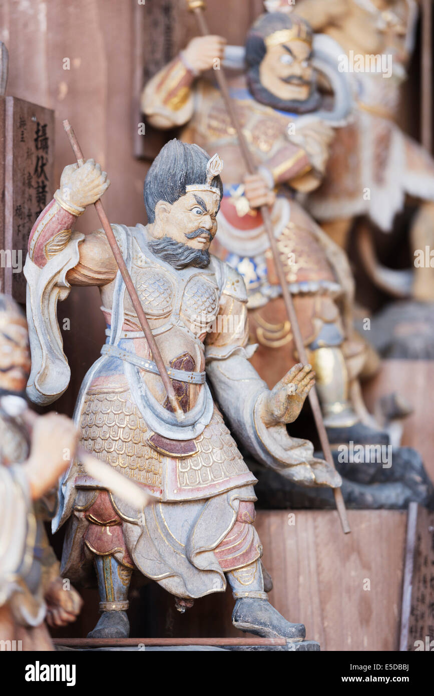 Japanese temple guardian figure hi-res stock photography and images - Alamy