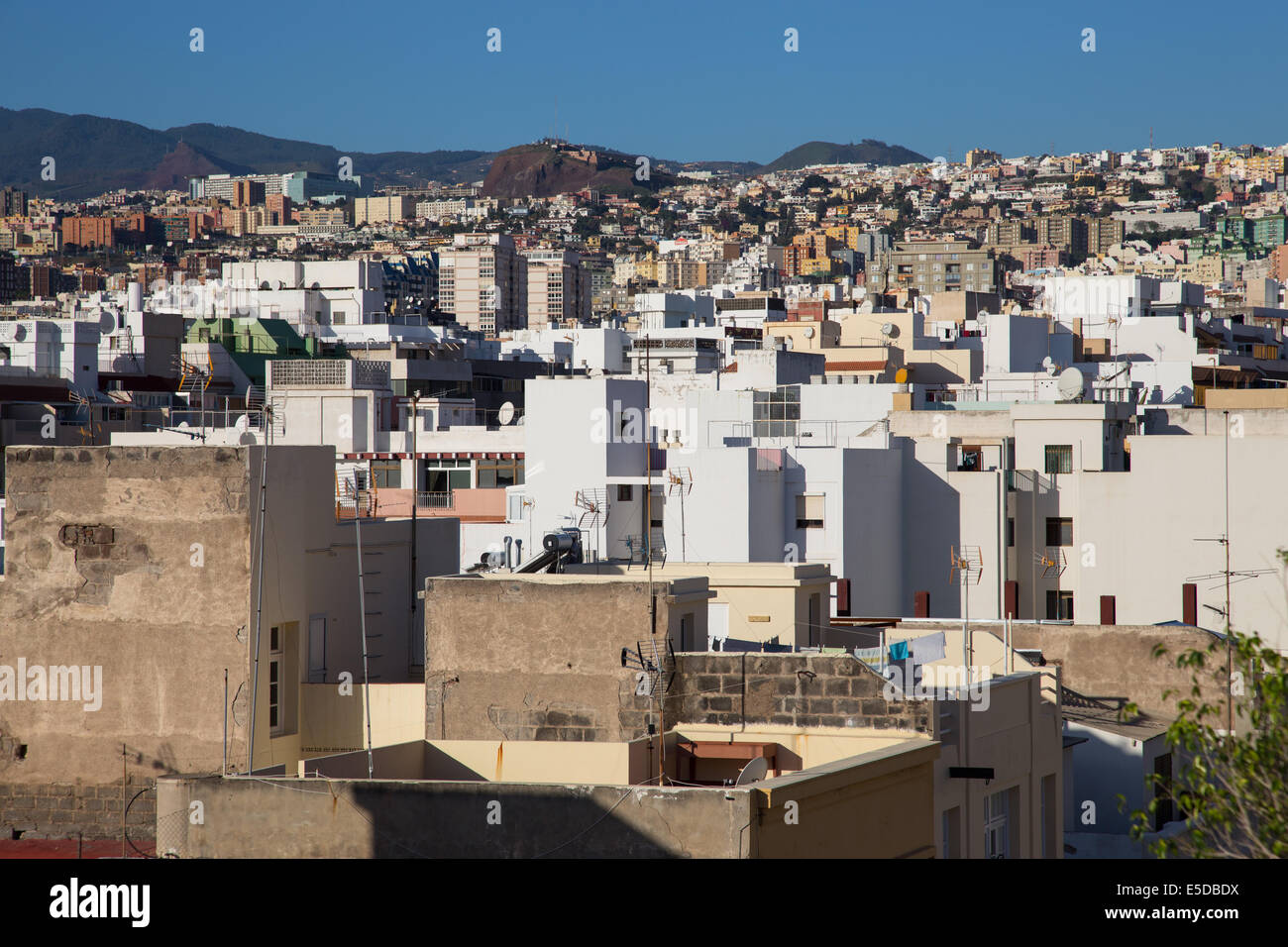 Rooftop view of Santa Cruz de Tenerife Stock Photo - Alamy