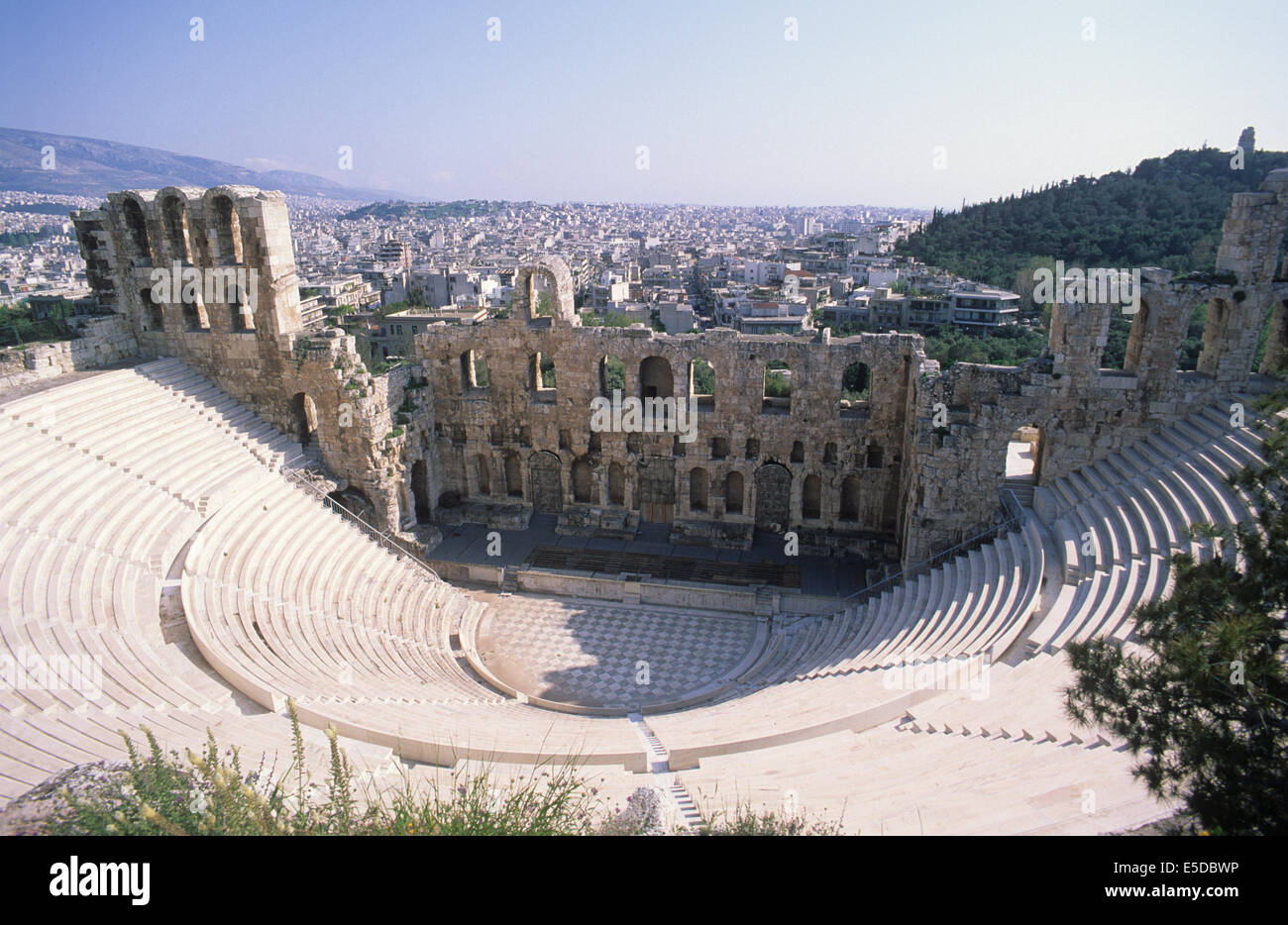 Odeon of herodes atticus hi-res stock photography and images - Alamy