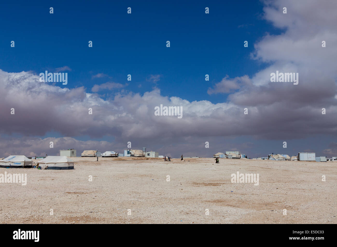 Zaatari Refugee Camp In Jordan High Resolution Stock Photography and ...