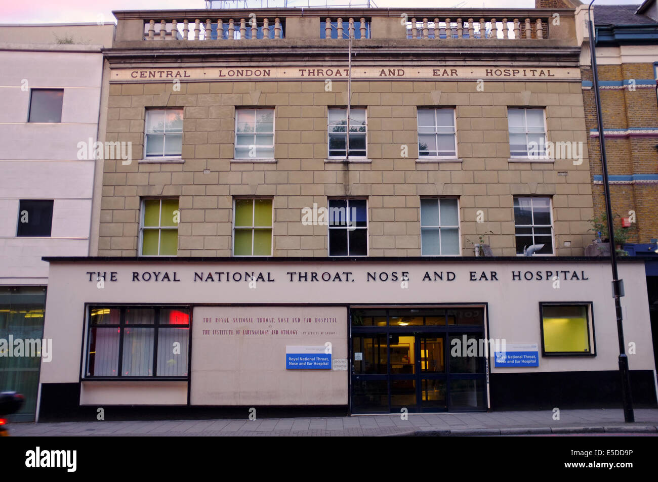 The Royal National Throat, Nose and Ear Hospital Stock Photo - Alamy