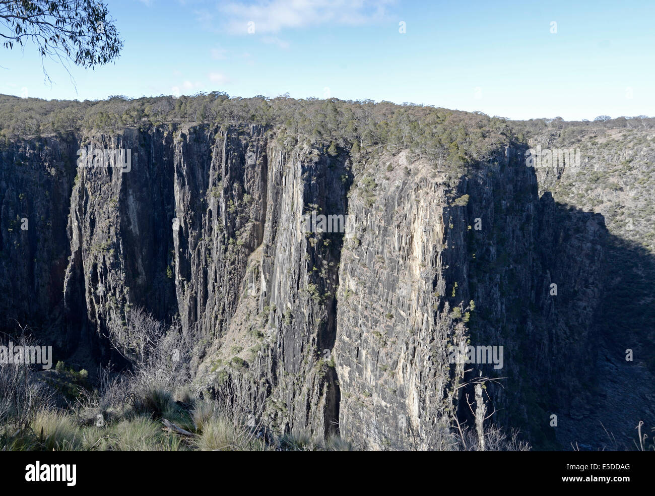 Tia Falls canyon, Apsley River, off the Oxley Hwy Walcha NSW Australia ...