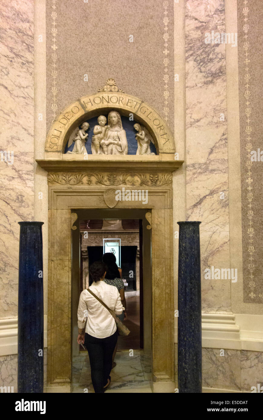 The morgan library and museum rotunda hi-res stock photography and ...