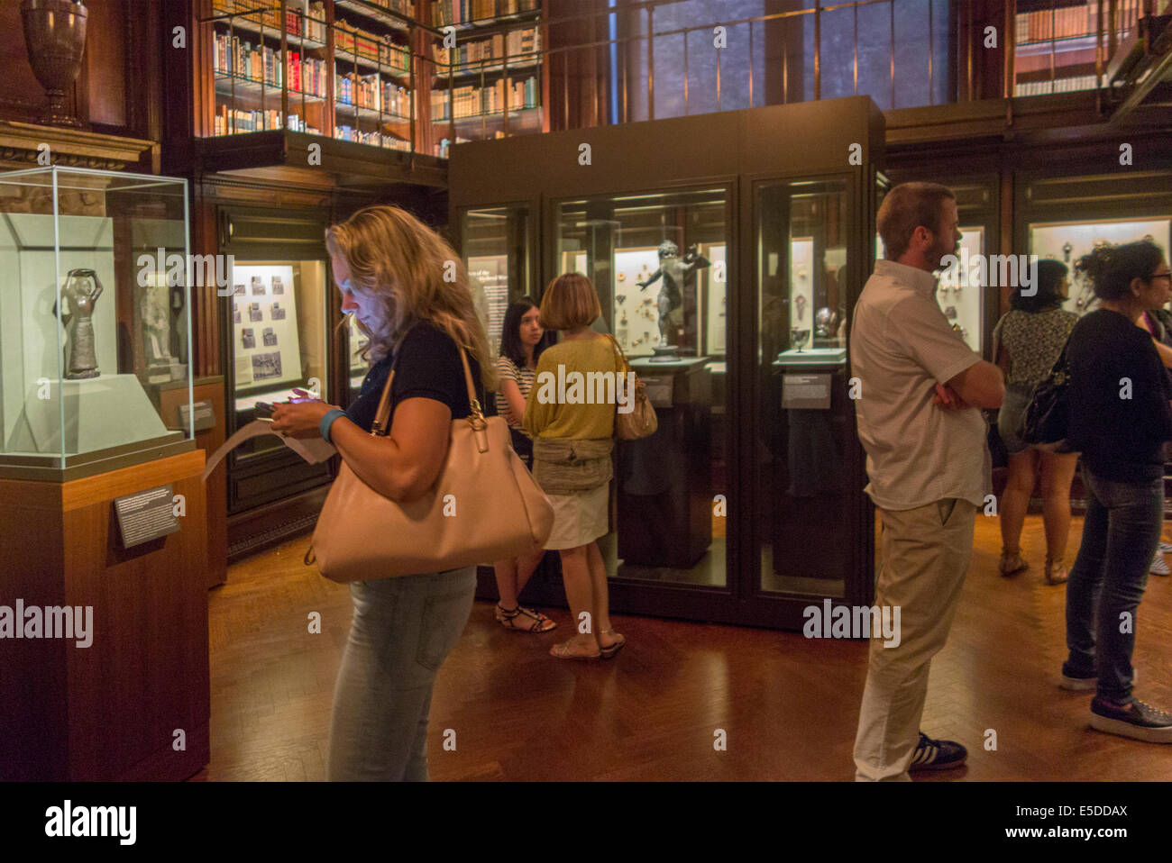 Morgan library and museum in New York City Stock Photo - Alamy