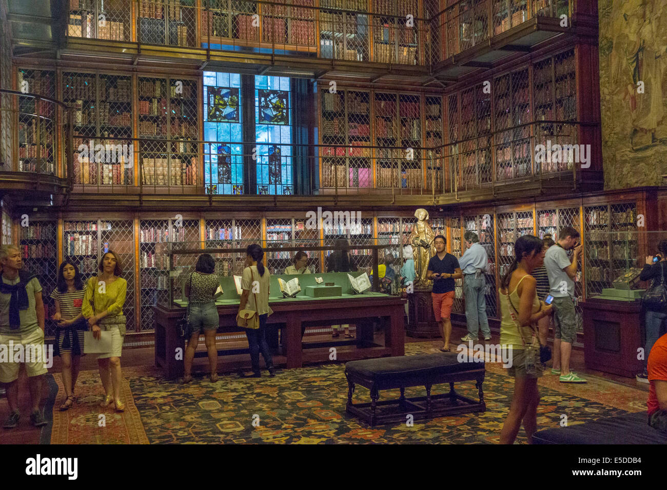 Morgan library and museum in New York City Stock Photo - Alamy