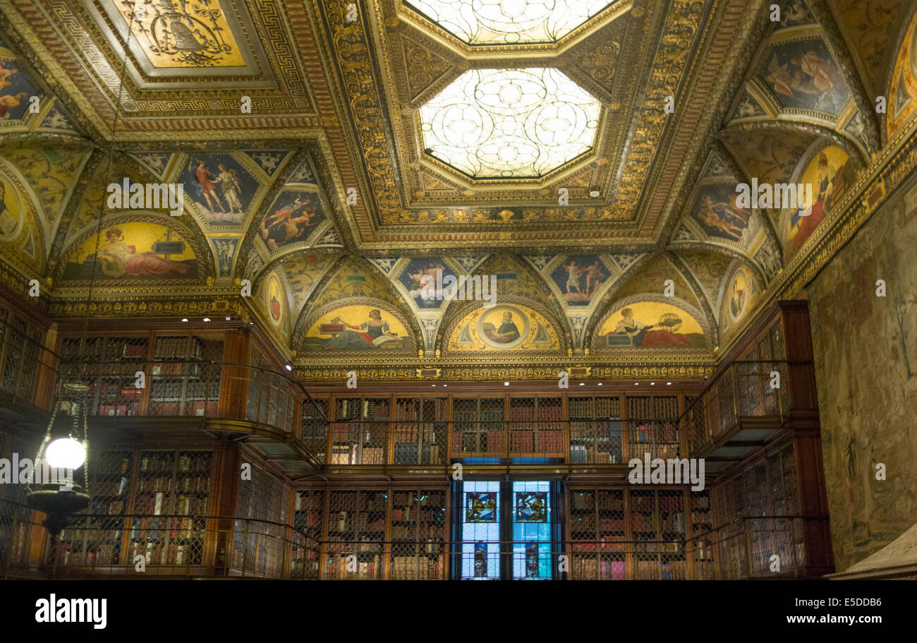 Morgan library and museum in New York City Stock Photo - Alamy