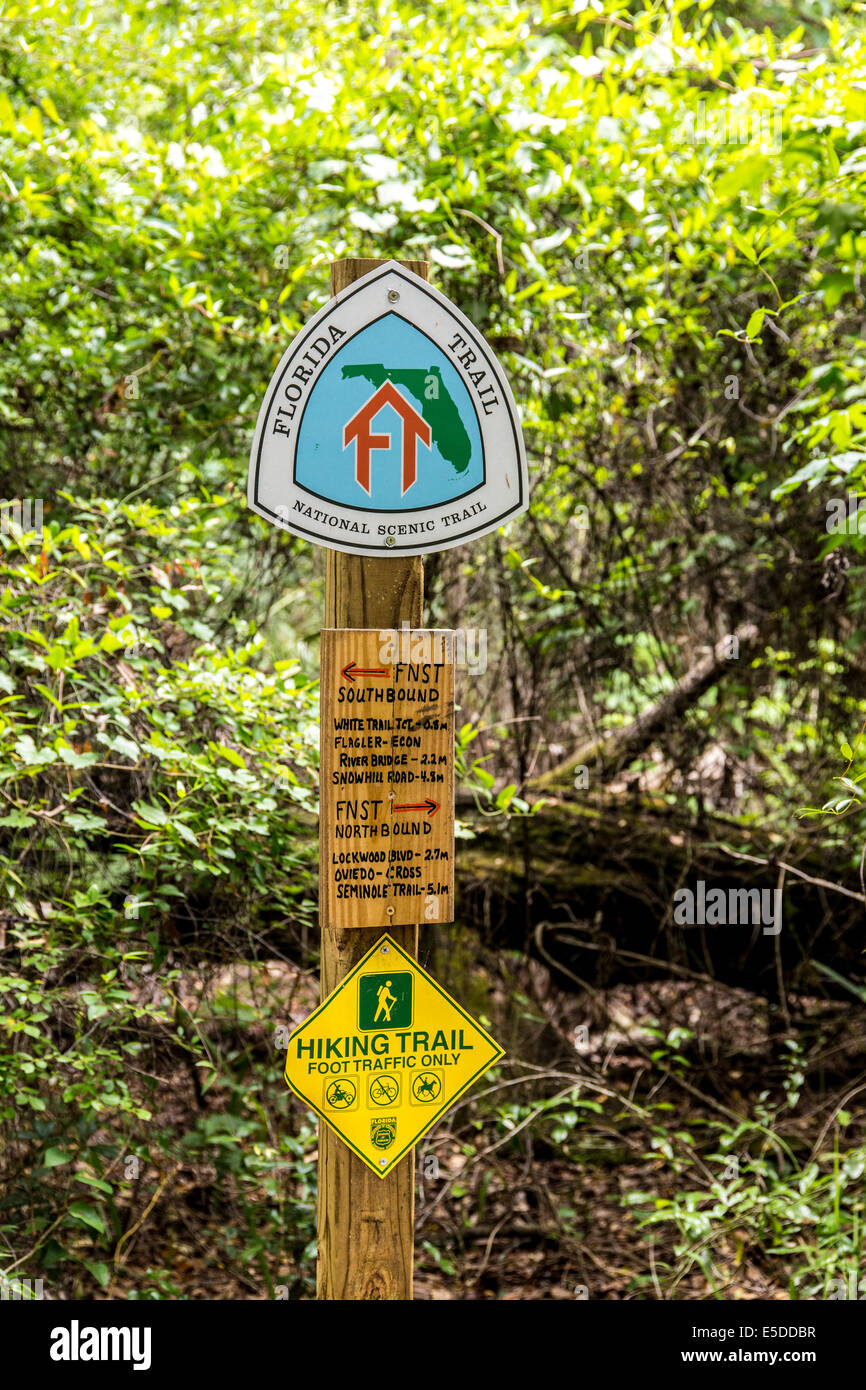 Florida trail marker hi-res stock photography and images - Alamy