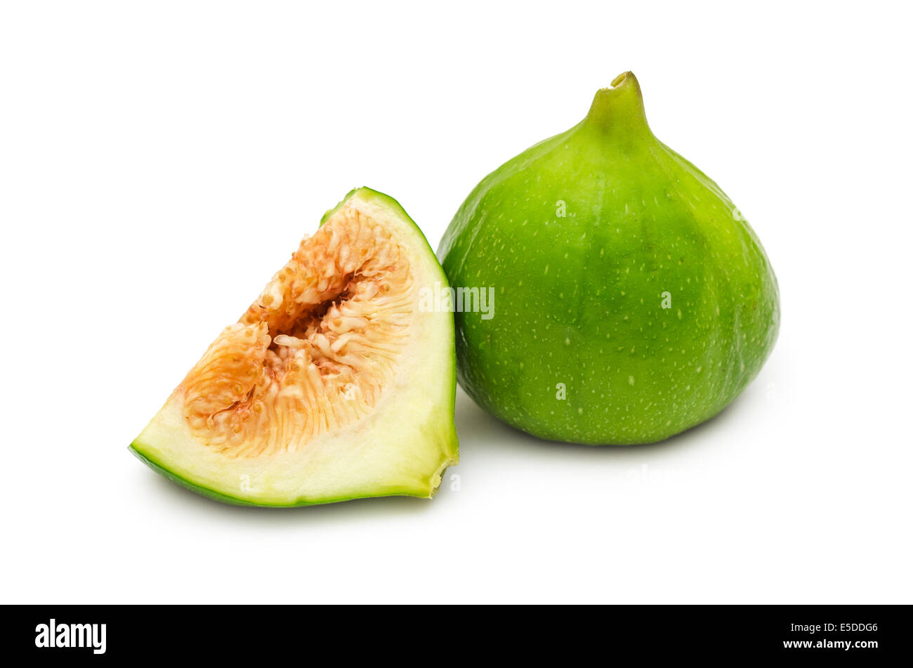 Ripe figs isolated on white background Stock Photo - Alamy