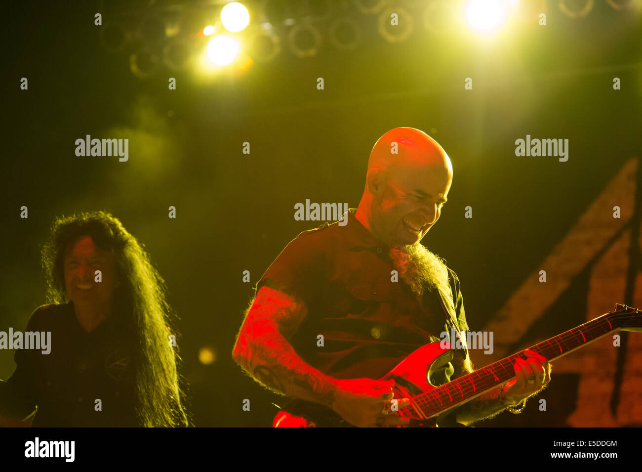 LINCOLN, CA - July 25: Scott Ian of Anthrax performs in support of That ...