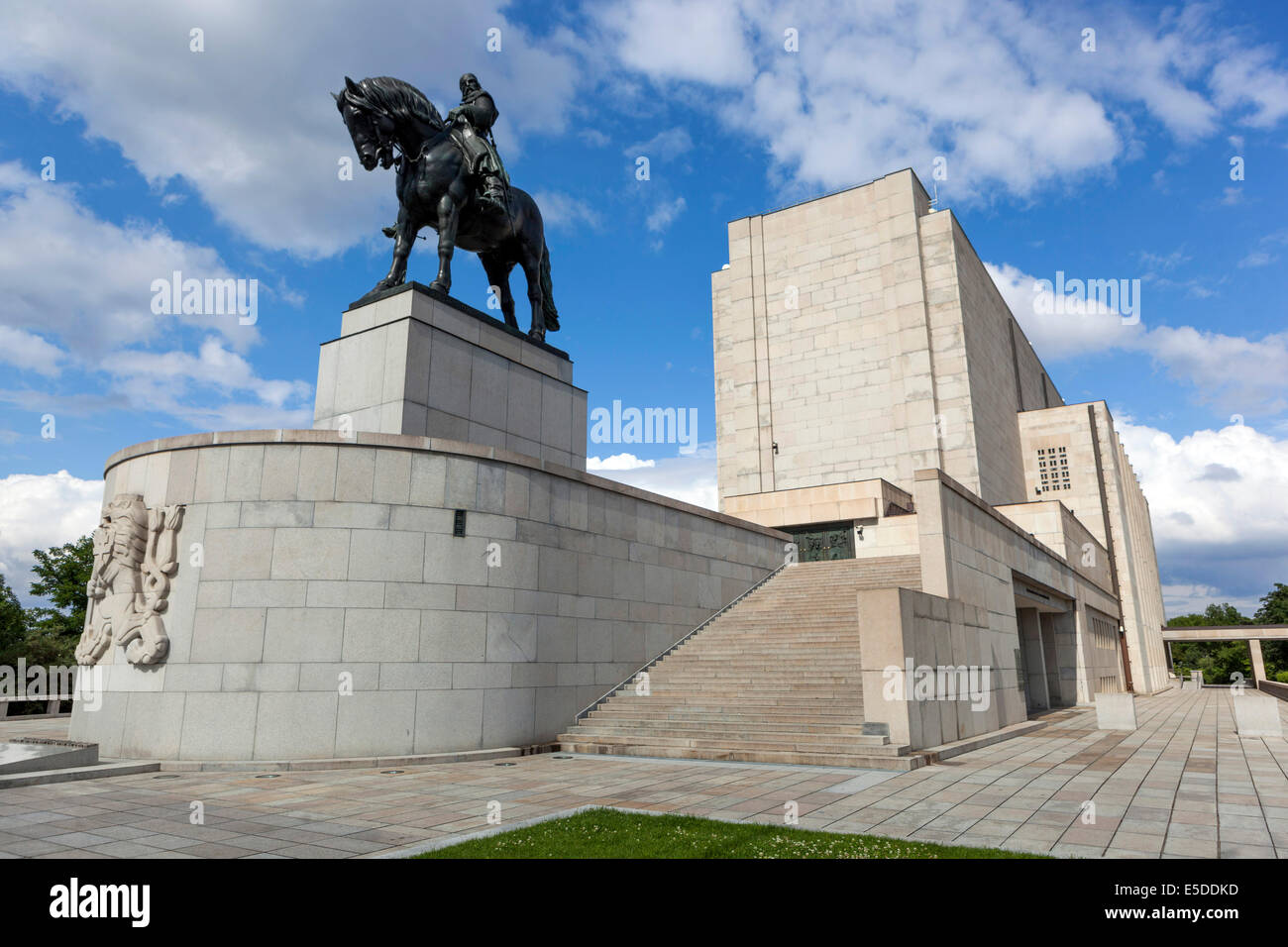 The National Monument, Vitkov Hill, Equestrian bronze statue of Jan ...
