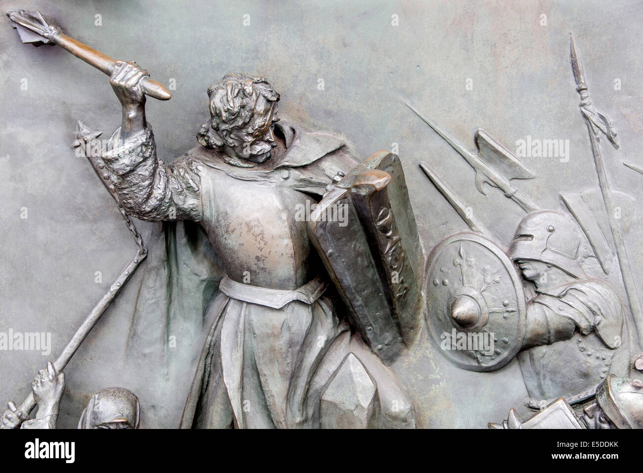 Jan Zizka Prague in battle Hussite War Commander Relief from the main ...
