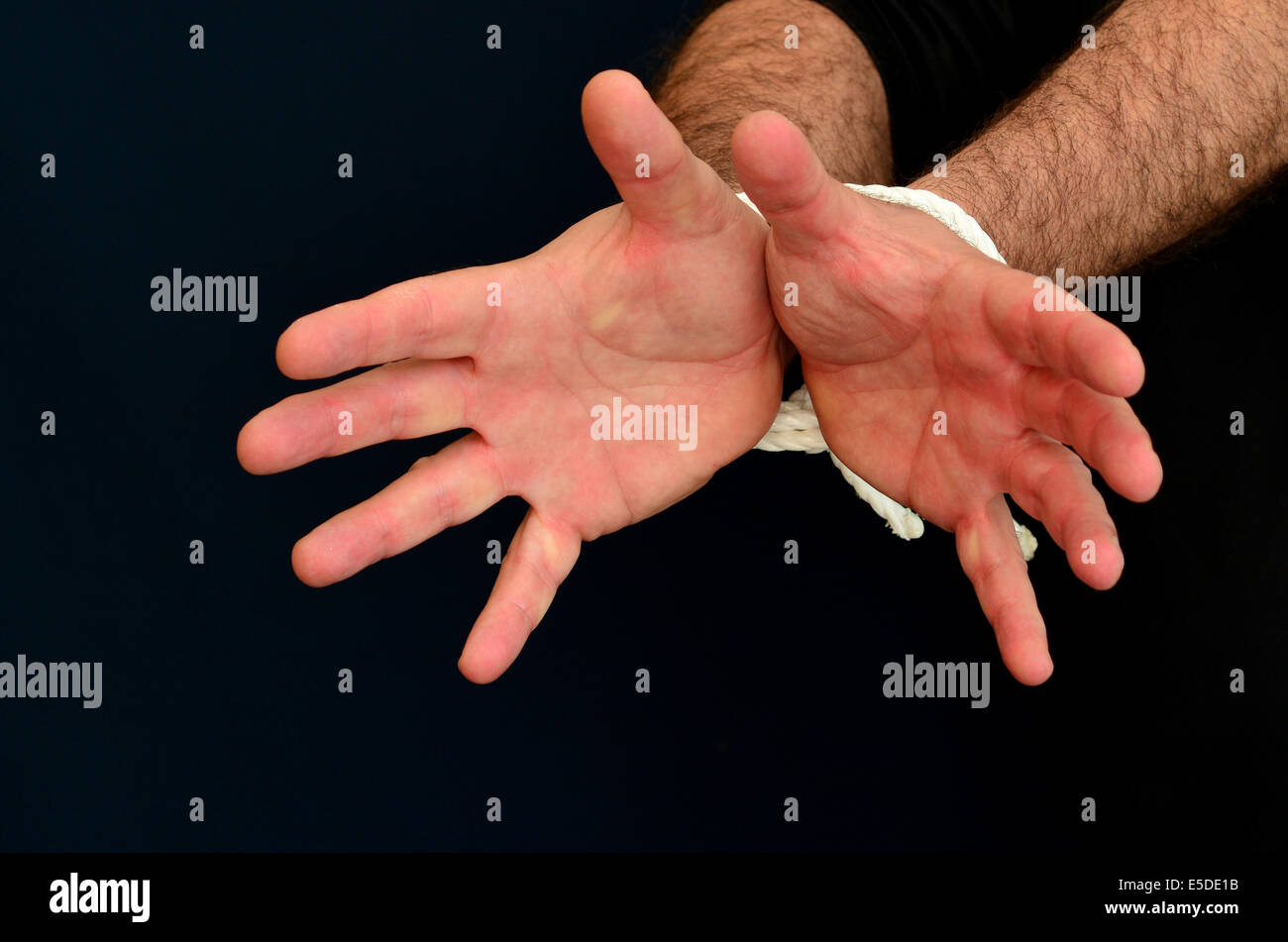 Kidnap Hands Tied High Resolution Stock Photography and Images - Alamy