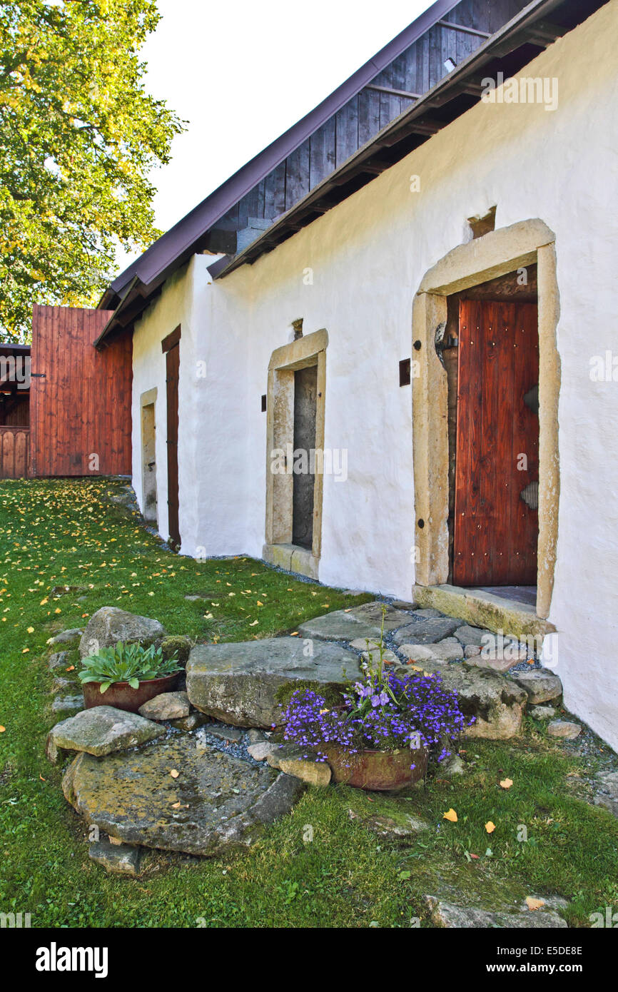 Rural doors and window at farmhouse Stock Photo - Alamy