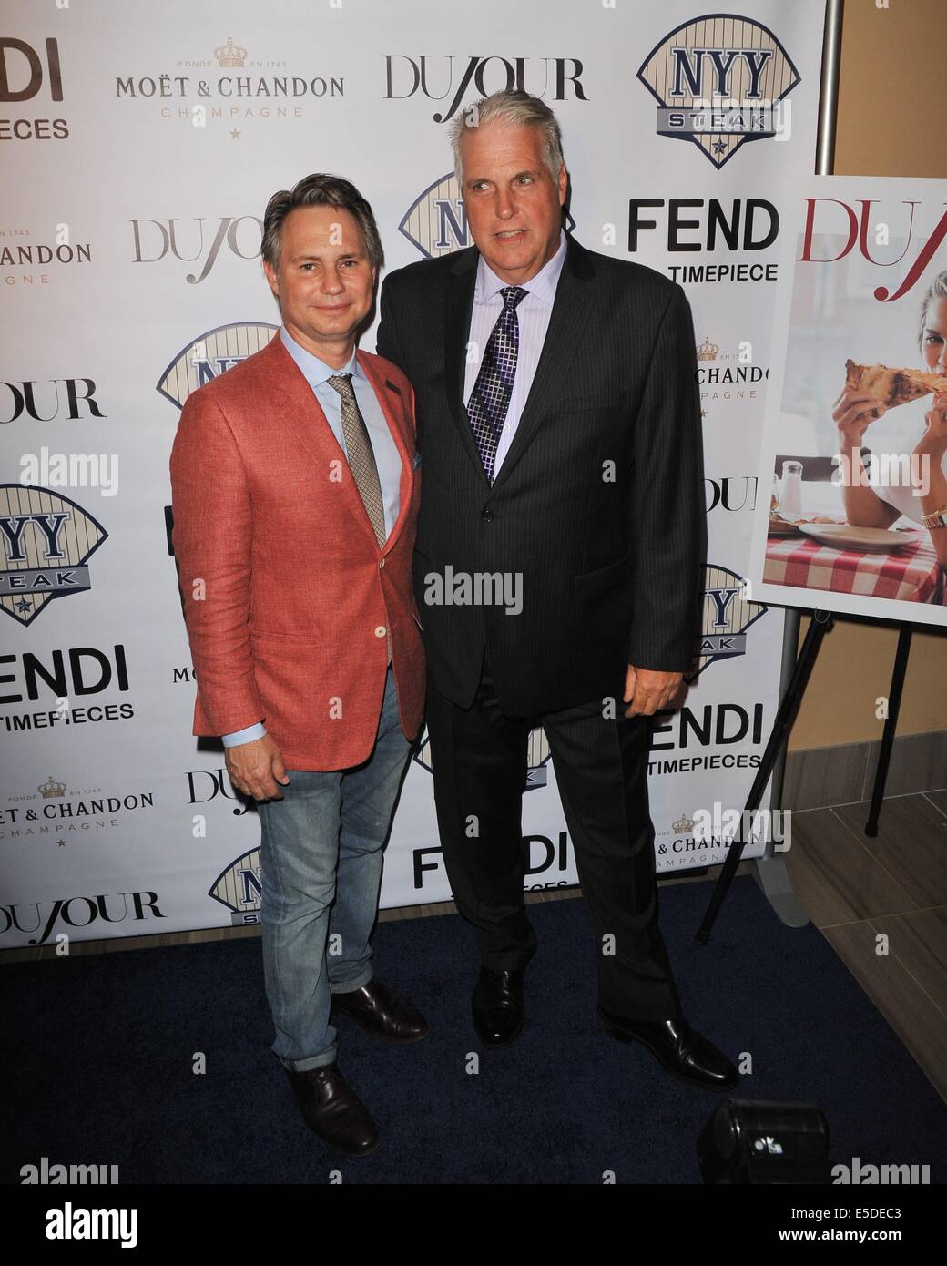 New York, NY, USA. 28th July, 2014. Jason Binn, Dario Parrilla at ...