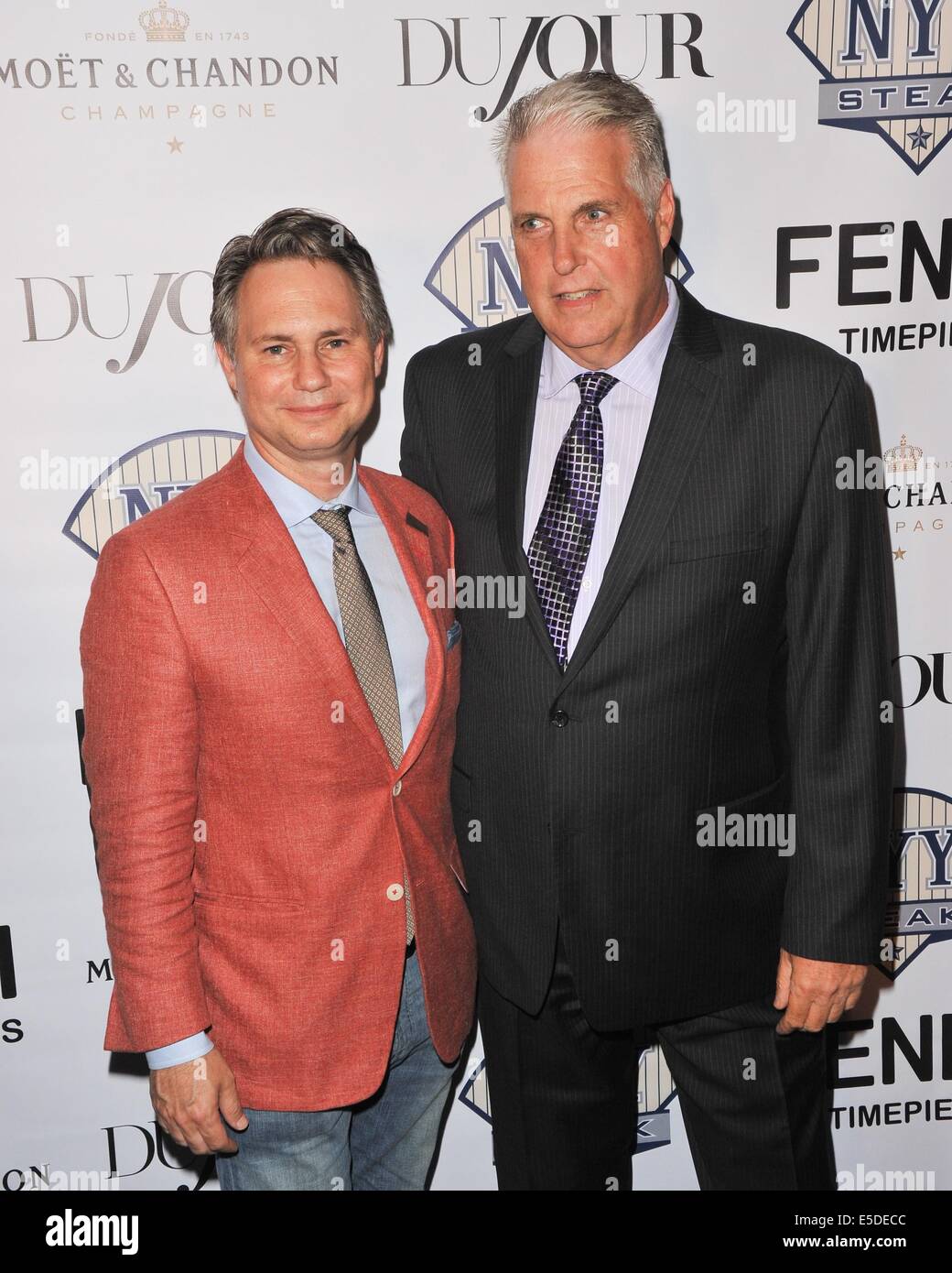 New York, NY, USA. 28th July, 2014. Jason Binn, Dario Parrilla at ...