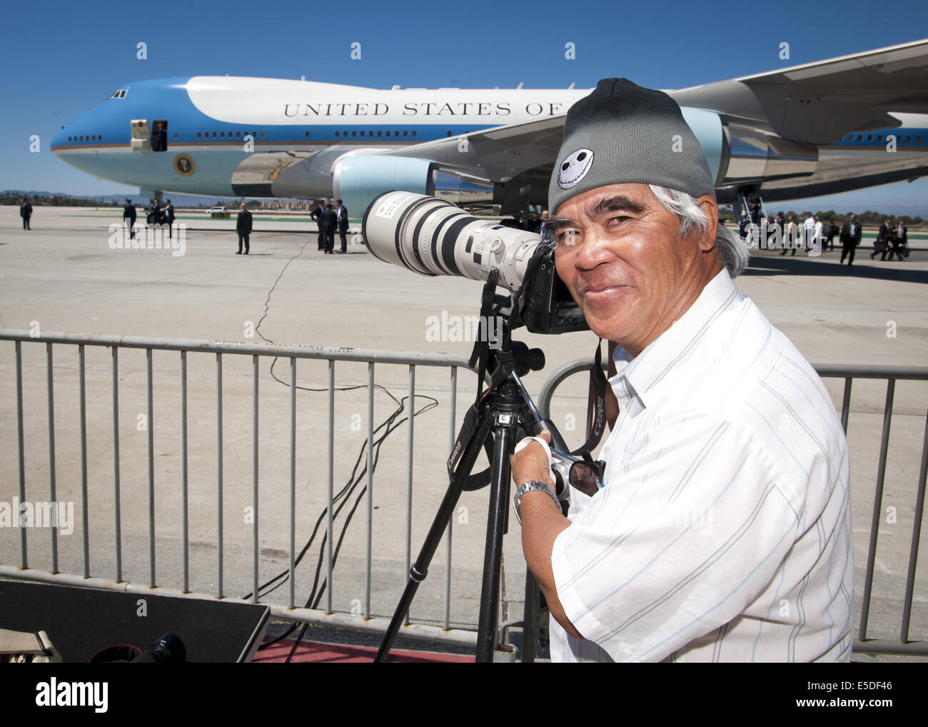Los Angeles, California, USA. 23rd July, 2014. Pulitzer prize winning photojournalist Nick Ut ...