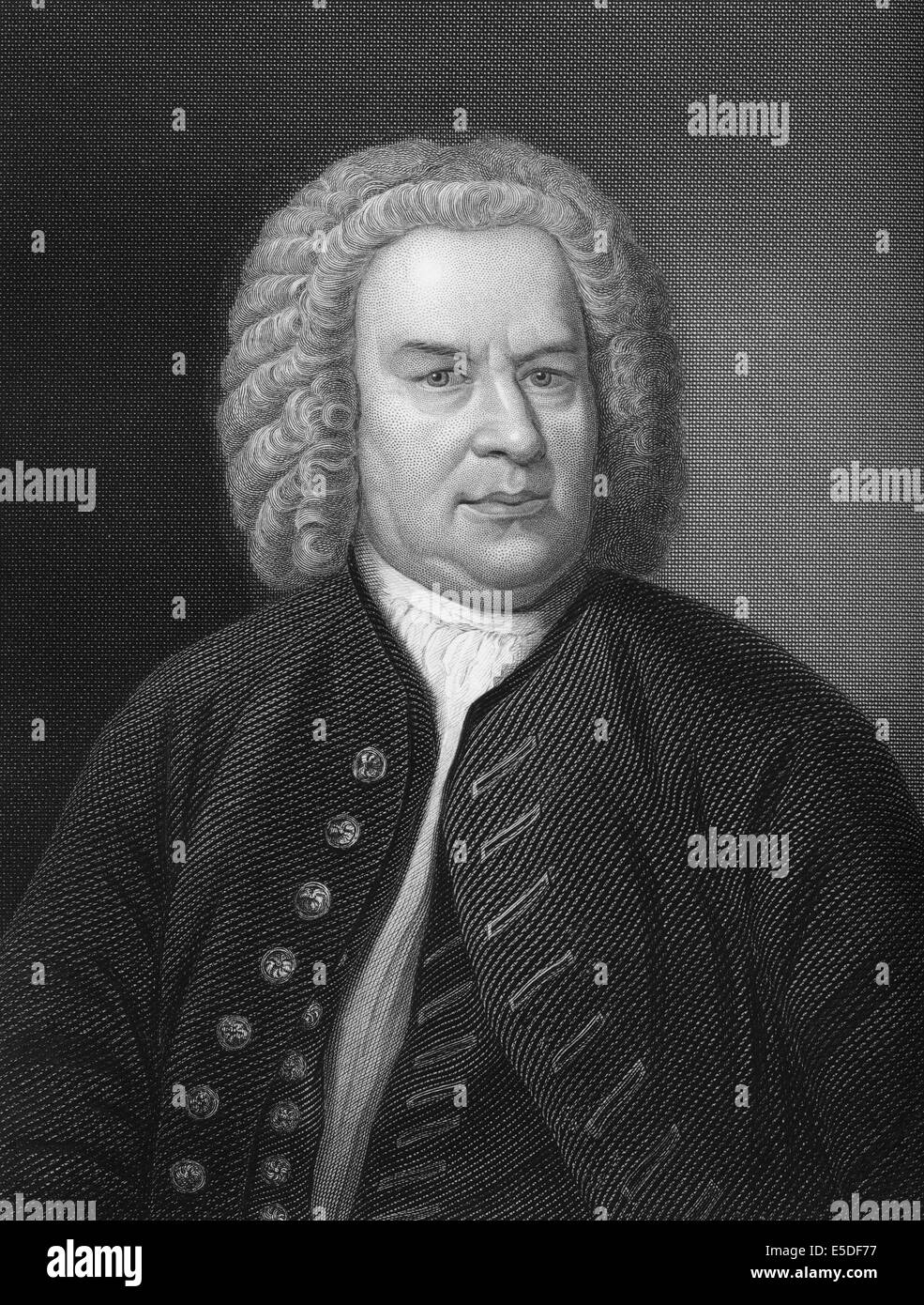 Johann Sebastian Bach Composer Stock Photos & Johann Sebastian Bach ...