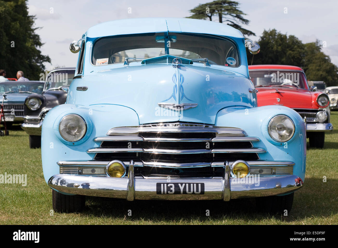 Close up of the All American Classic Chevrolet Stock Photo - Alamy