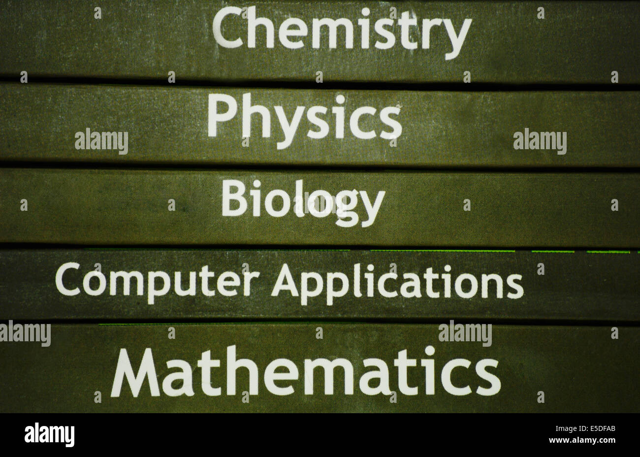 School subject hi-res stock photography and images - Alamy