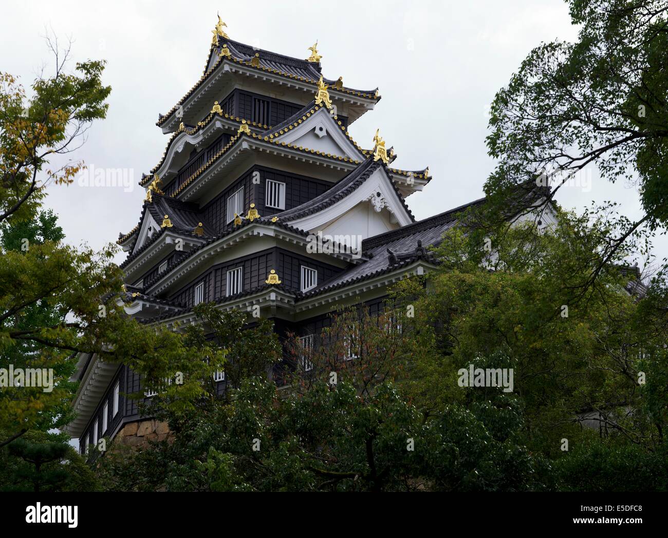 Okayama castle hi-res stock photography and images - Alamy