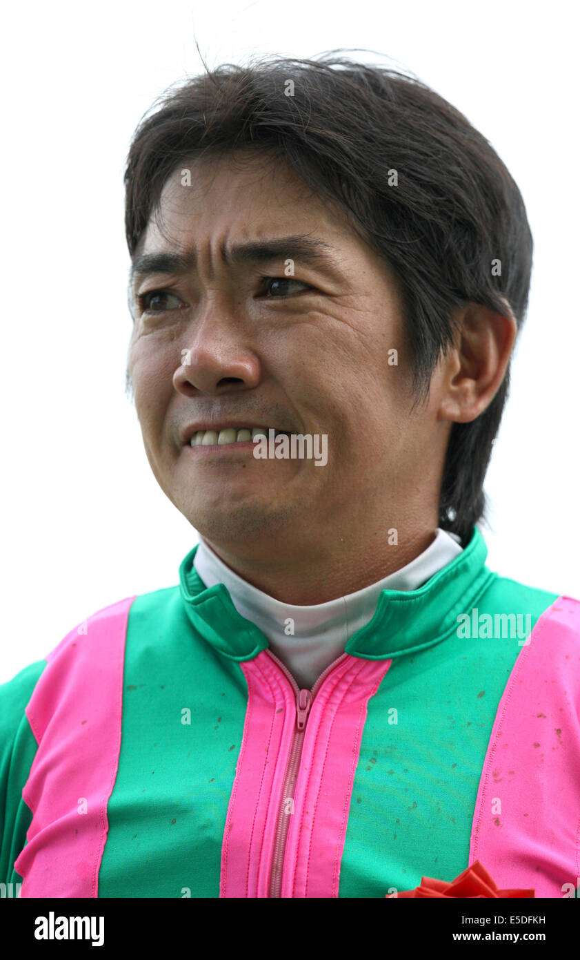Aichi, Japan. 27th July, 2014. Katsuharu Tanaka Horse Racing : Jockey ...