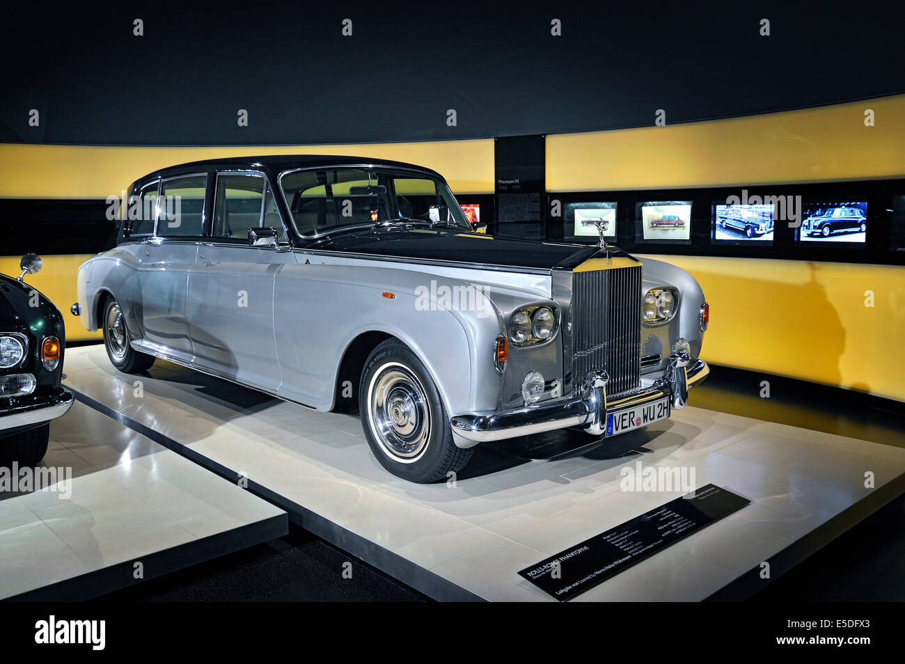 Rolls-Royce Phantom VI from 1972, BMW Museum, Munich, Upper Bavaria ...