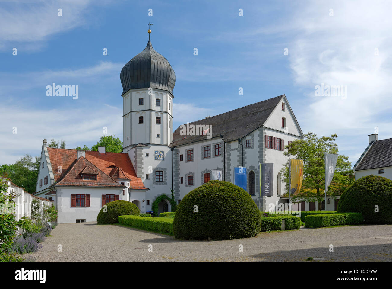 Vöhlinschloss castle, Illertissen, Bavarian Swabia, Bavaria, Germany ...