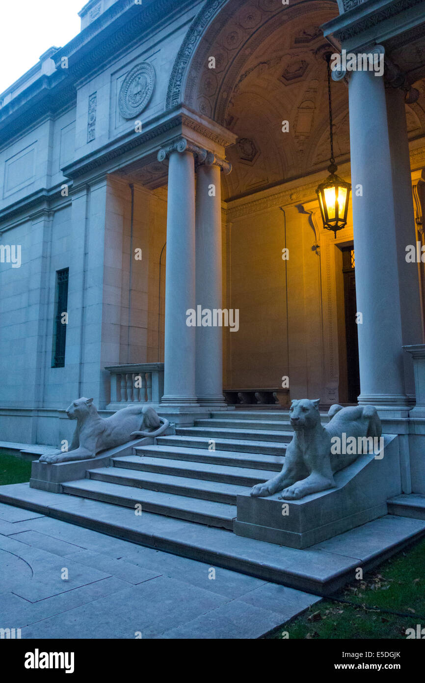 Morgan library and museum in New York City Stock Photo - Alamy