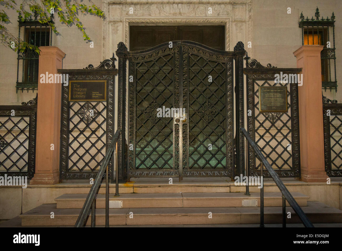 Morgan library and museum in New York City Stock Photo - Alamy