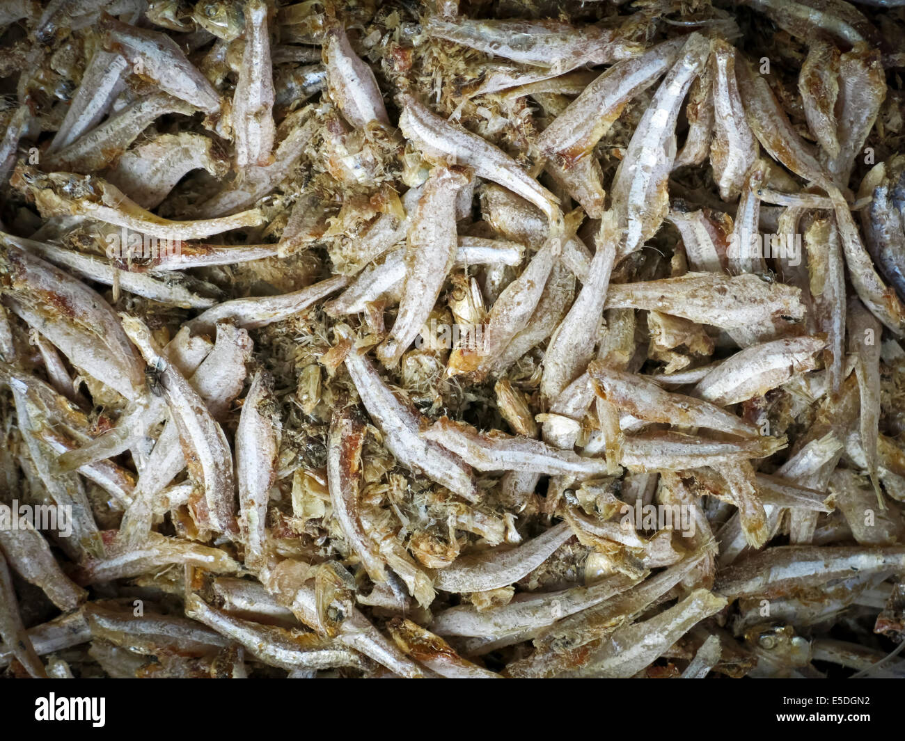 Dried fish at Bac Ha market Stock Photo - Alamy