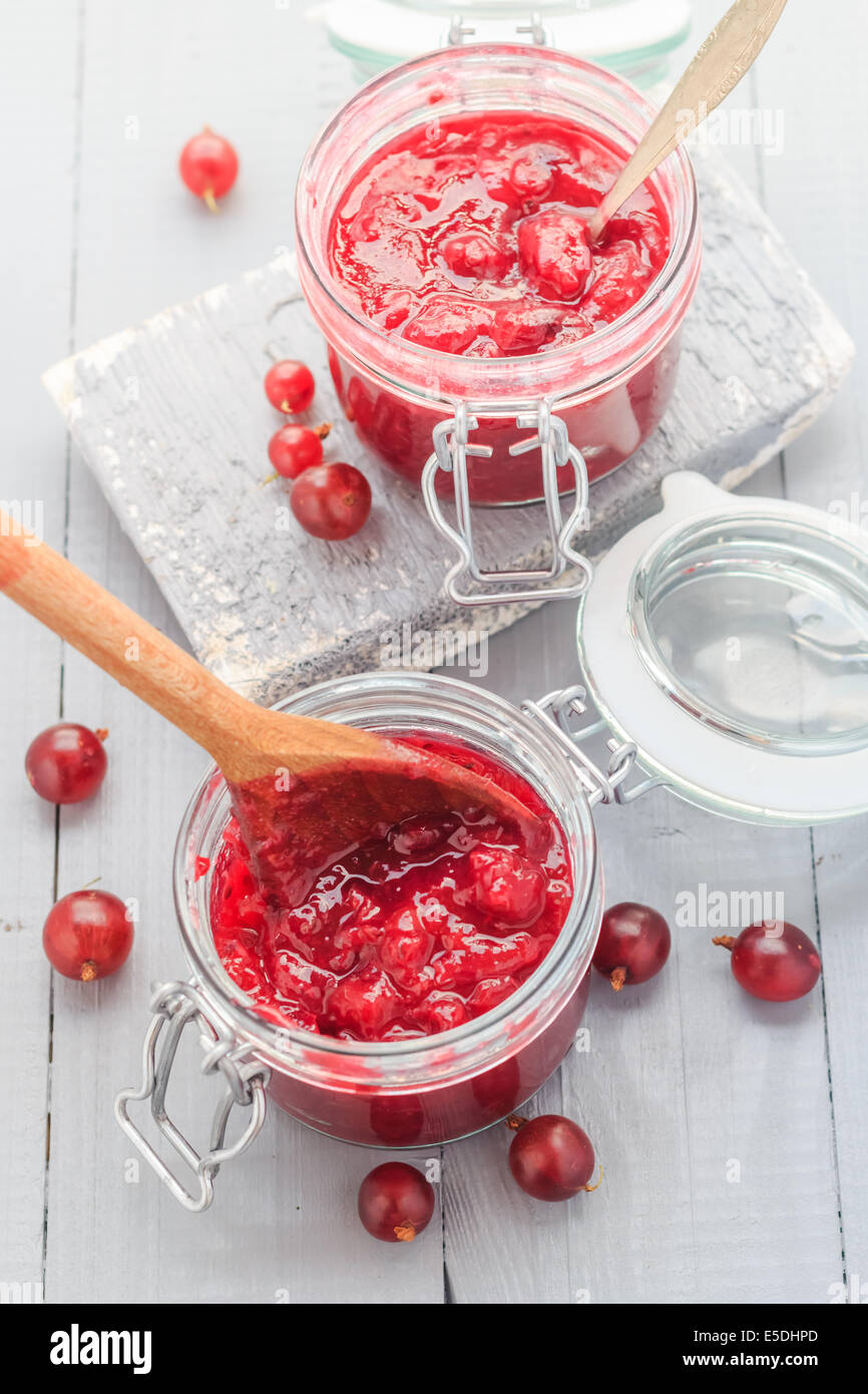 Gooseberry confiture hi-res stock photography and images - Alamy