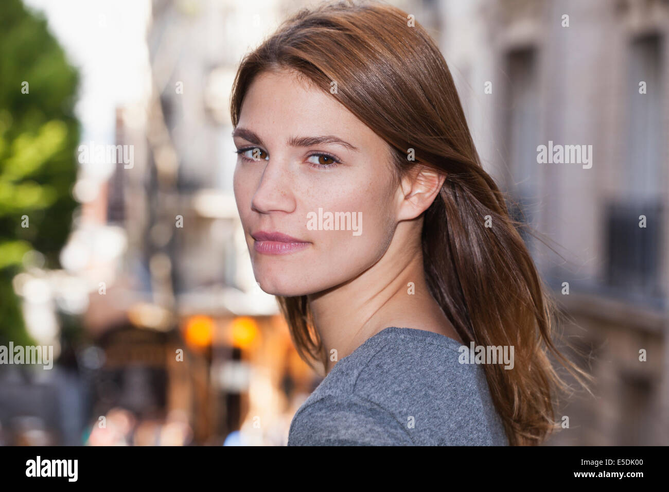 Woman and portrait and france hi-res stock photography and images - Alamy