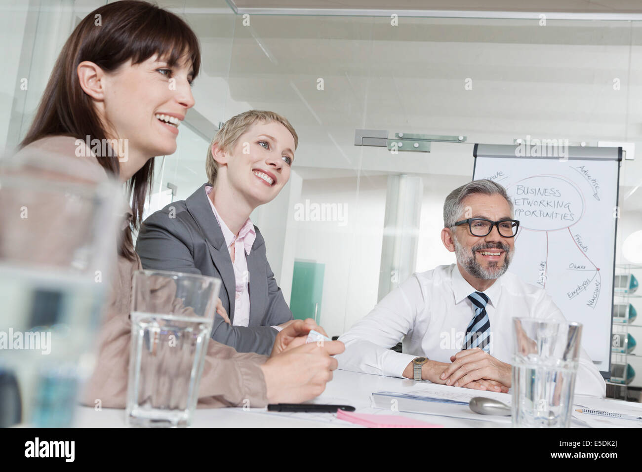 Germany, Munich, Businesspeople in meeting Stock Photo - Alamy