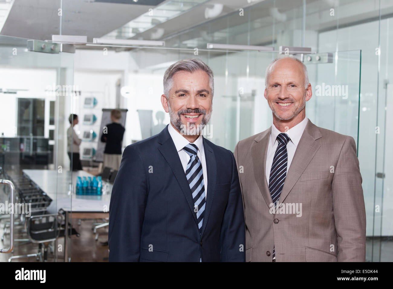 Germany, Munich, Businessmen in office Stock Photo - Alamy