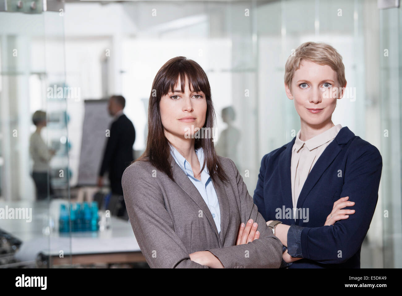 Germany, Munich, Businesswomen in office Stock Photo - Alamy