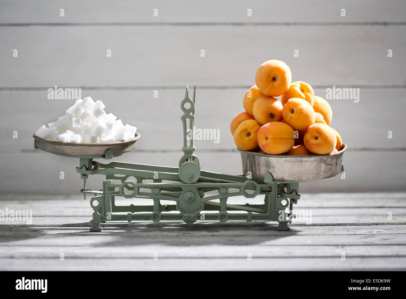 Weighing sugar on scales hi-res stock photography and images - Alamy