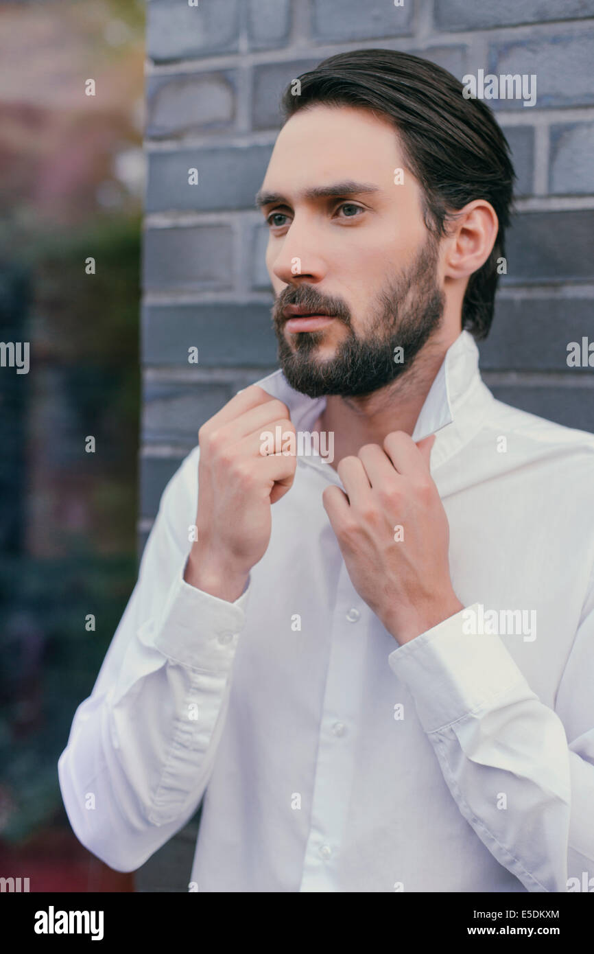 Beard and collar hi-res stock photography and images - Alamy