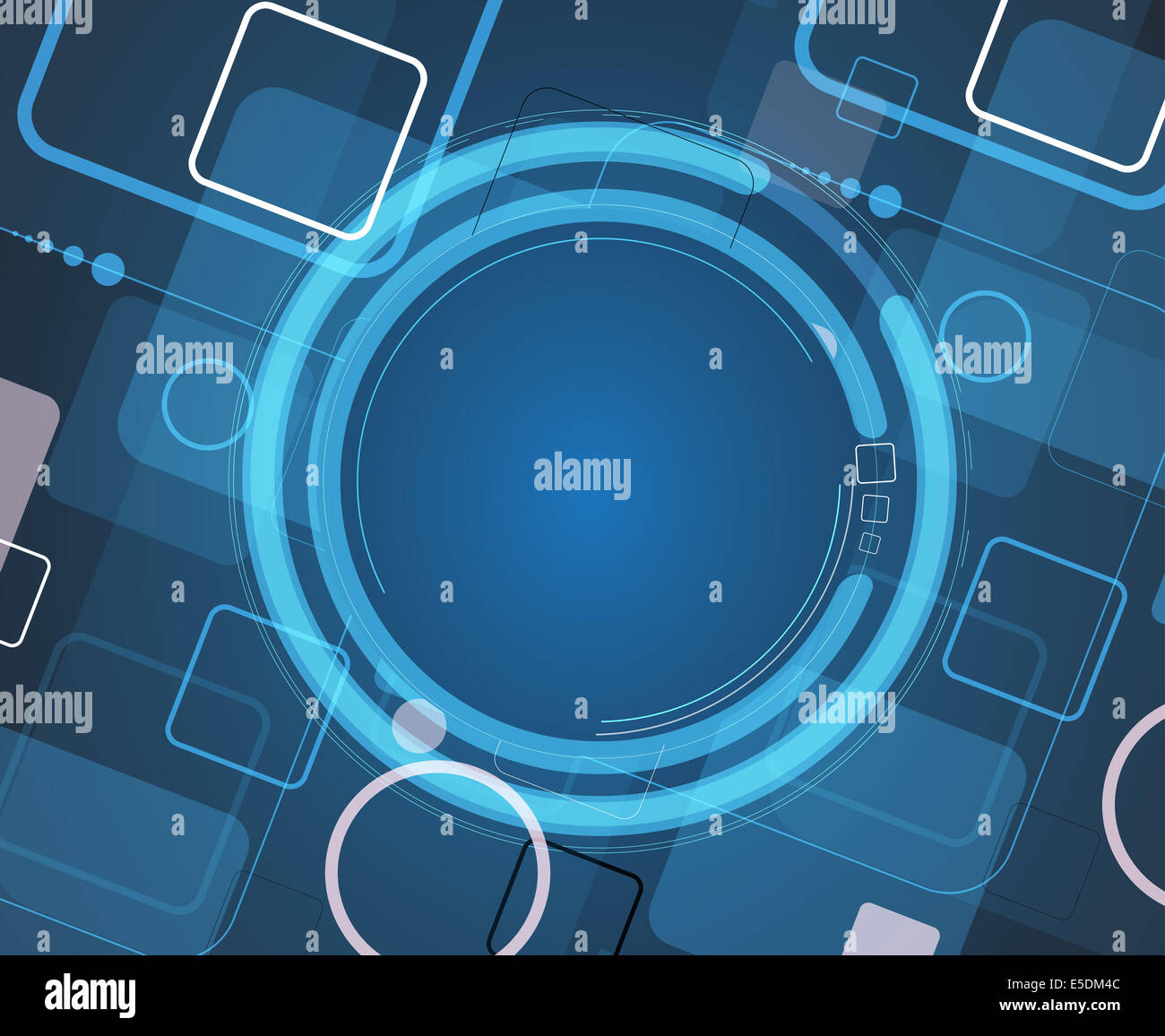 Technology innovation background, idea of global business solution ...