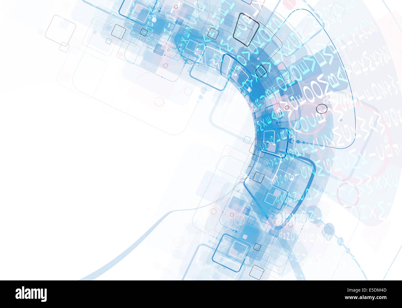 Technology innovation background, idea of global business solution ...