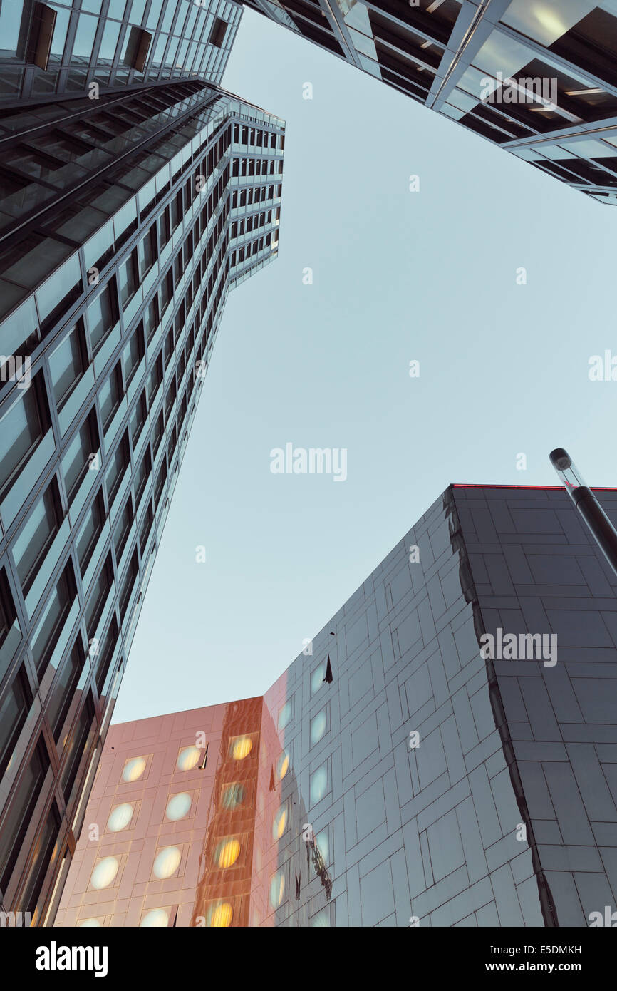 Germany, Hamburg, St. Pauli, Dancing Towers, partial view Stock Photo ...