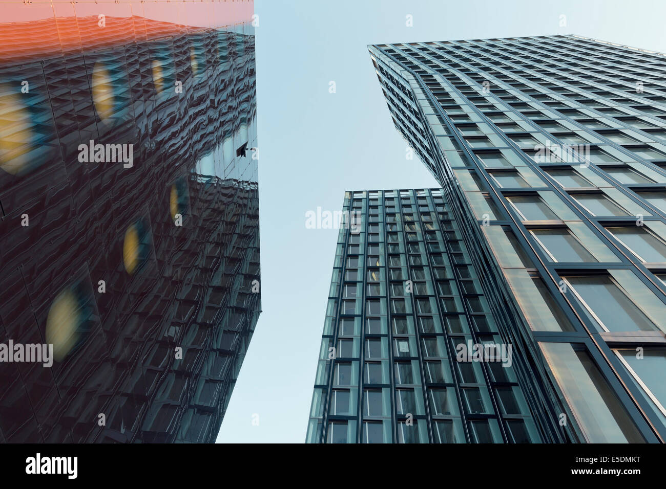 Germany, Hamburg, St. Pauli, Dancing Towers, partial view Stock Photo ...